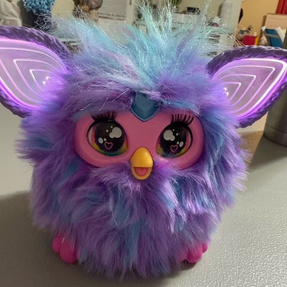 Furby | Toys | Furby Purple Plush Tie Dye Interactive Talking Toy ...